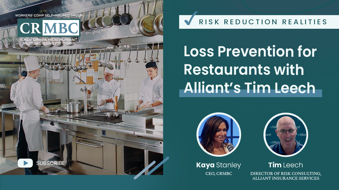 Loss Prevention for Restaurants with Alliance’s Tim Leech - CRMBC